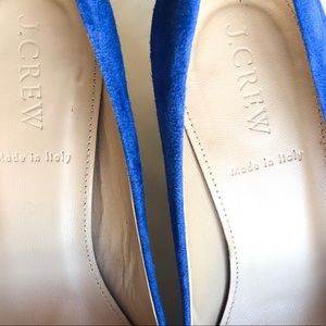 J. Crew | Shoes | Jcrew Pumps Heels Electric Blue Bluebird 65 | Poshmark